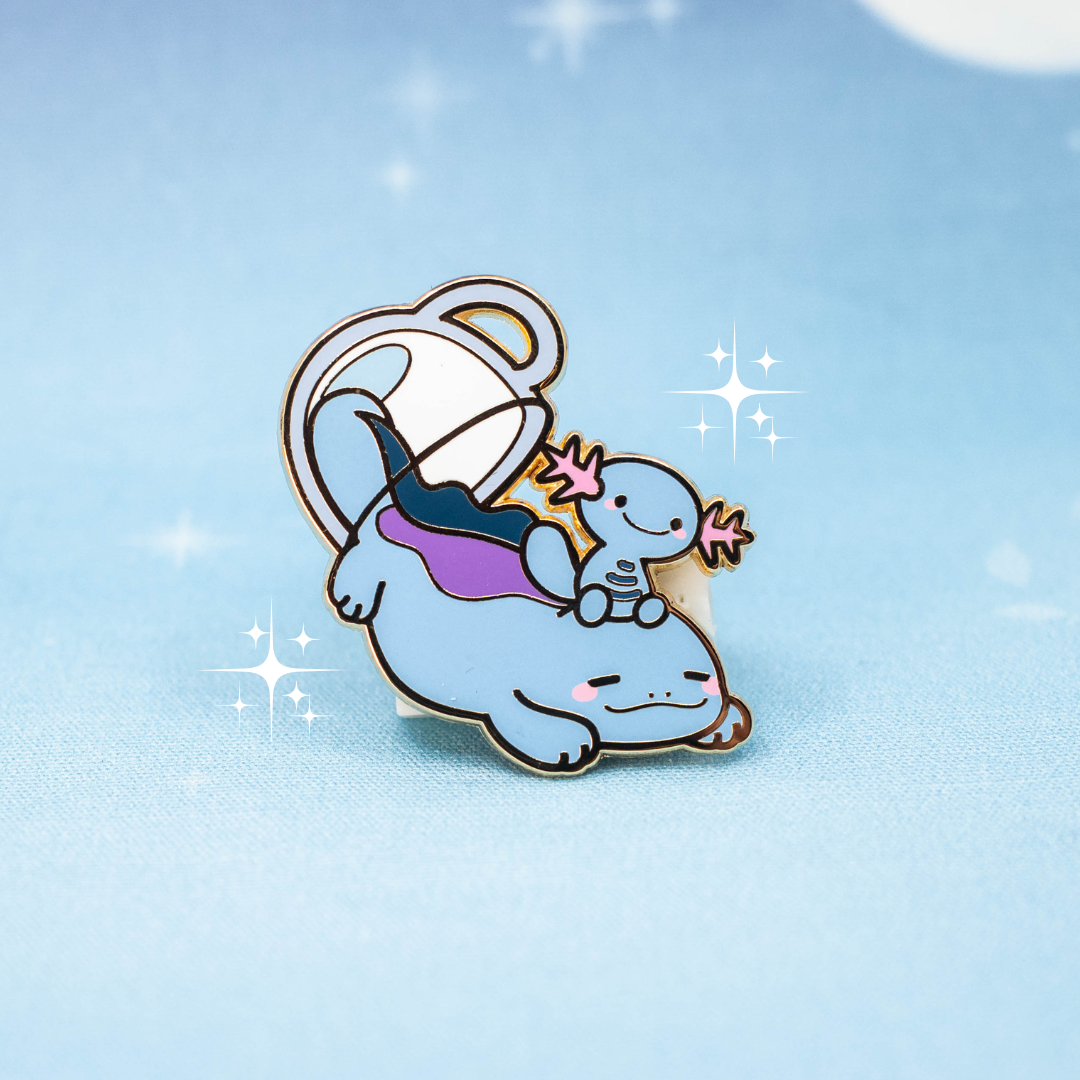 Blob of Water Pin – Poroful