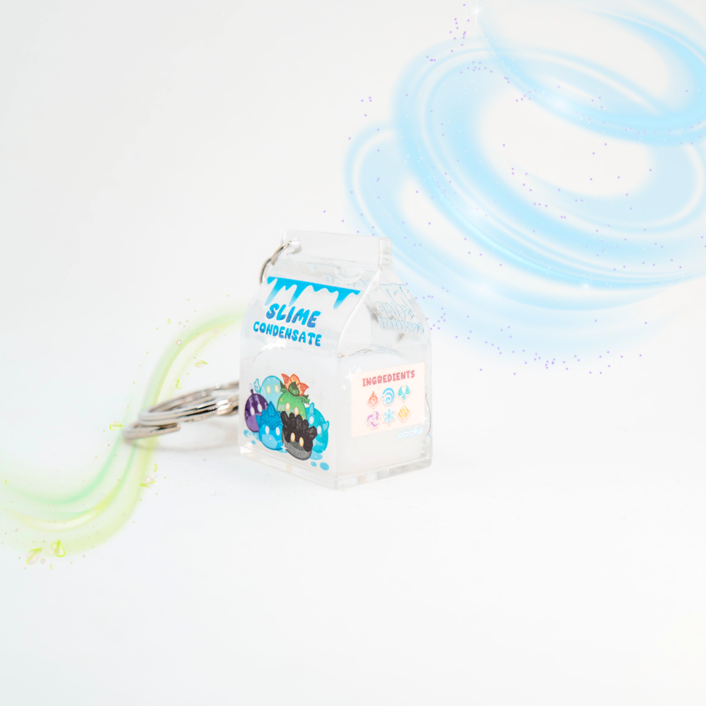 Slime Condensate Liquid Keychain – Poroful