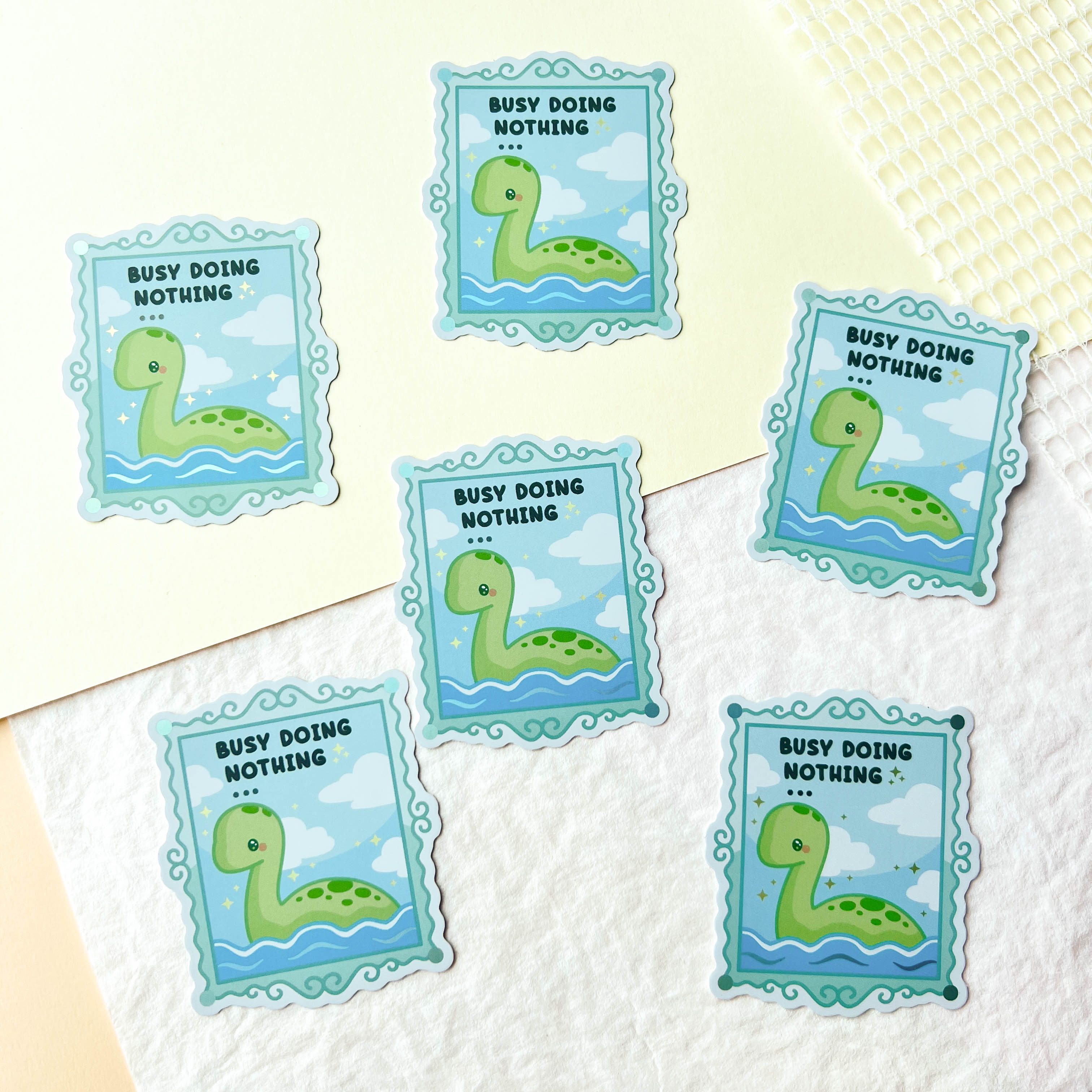 Busy Doing Nothing Sticker – Poroful