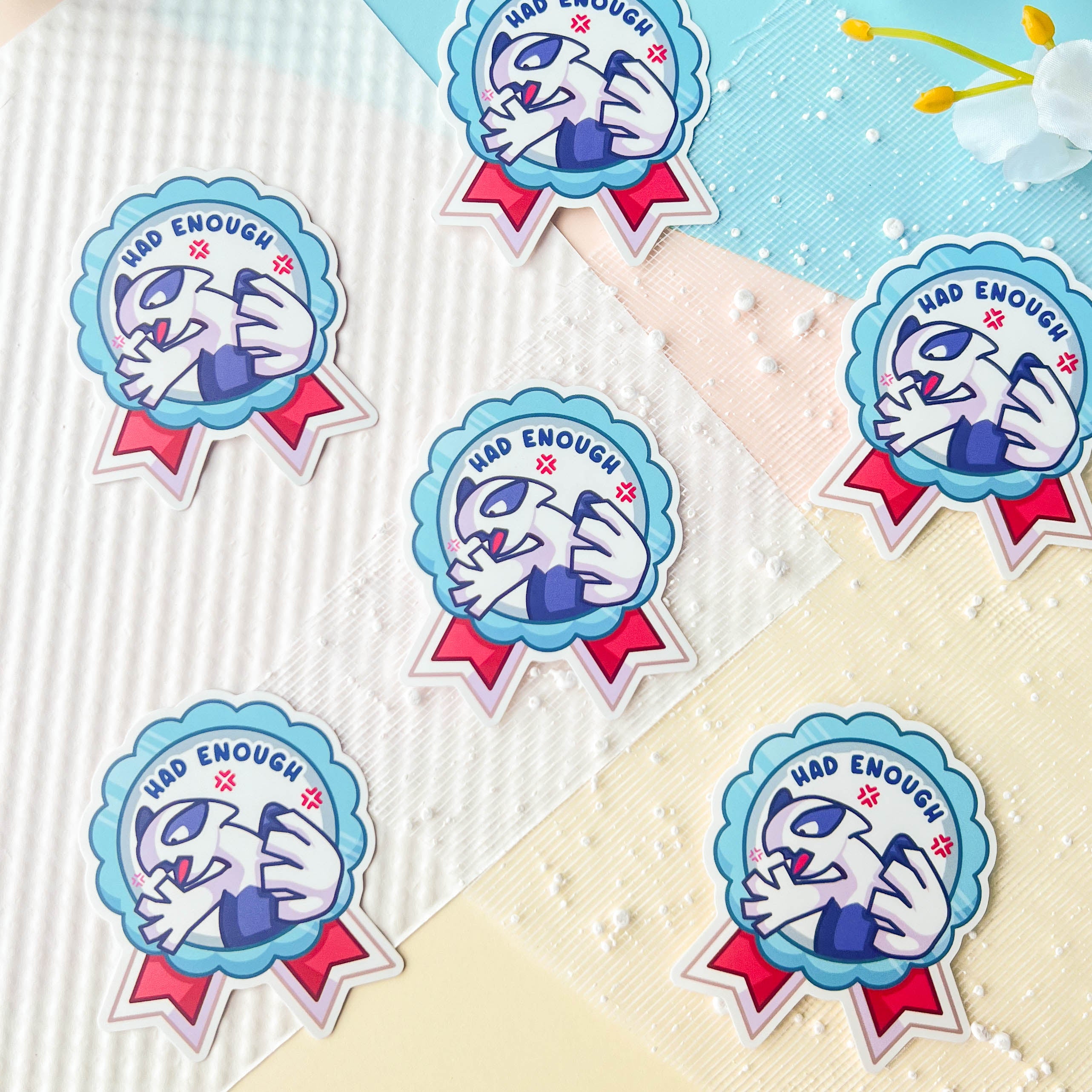 Had Enough Sticker – Poroful