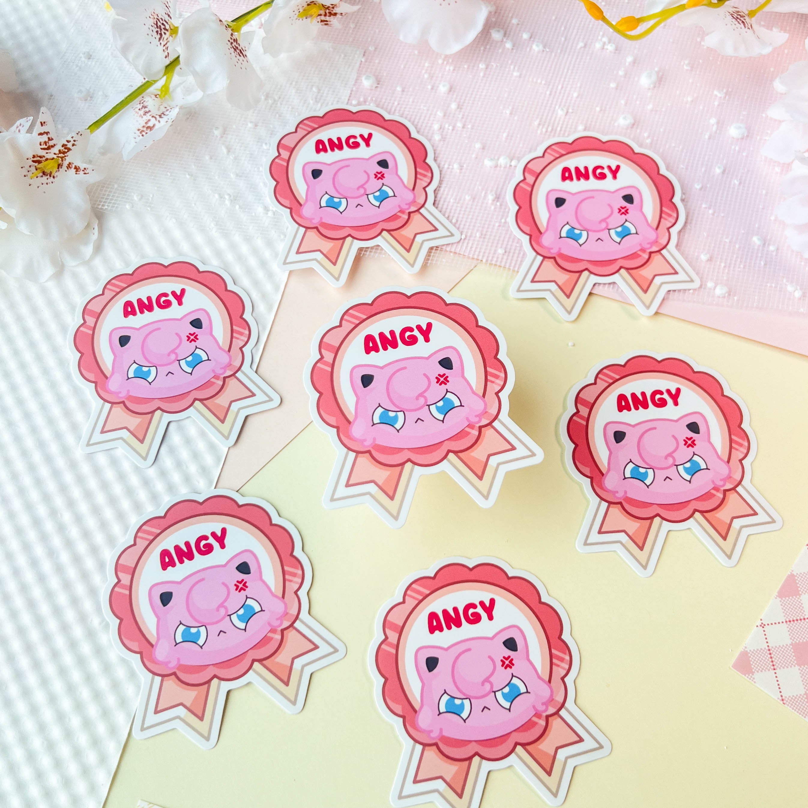 Angy Sticker – Poroful