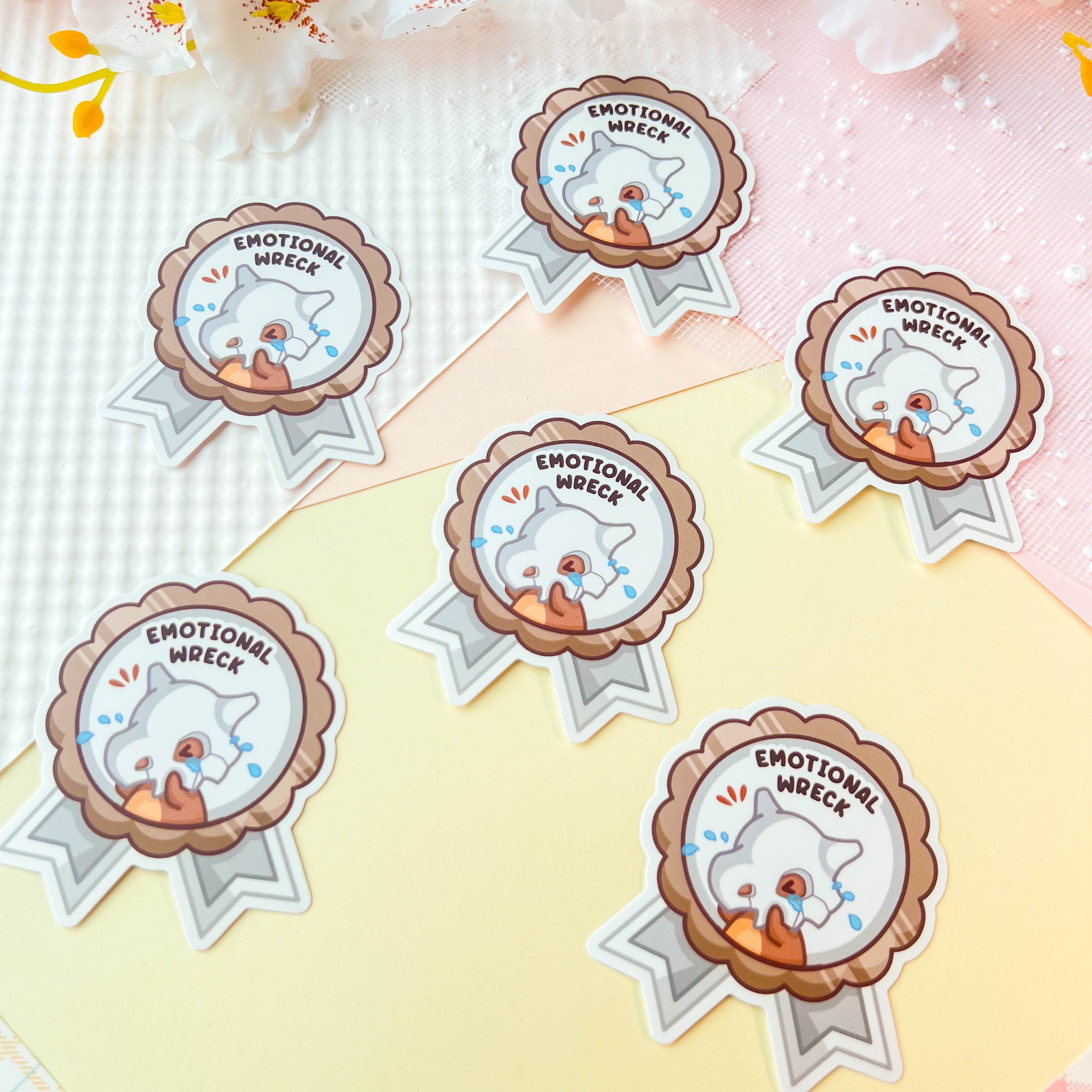 Emotional Wreck Sticker – Poroful