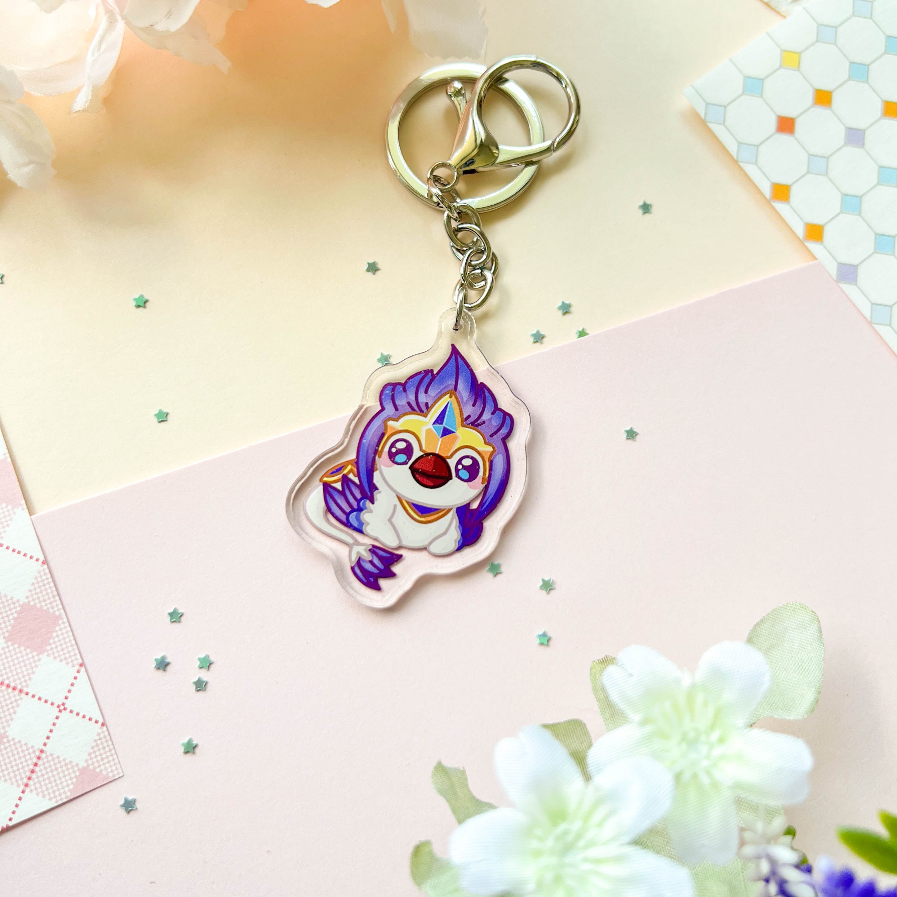 Victorious Silverwing Keychain – Poroful
