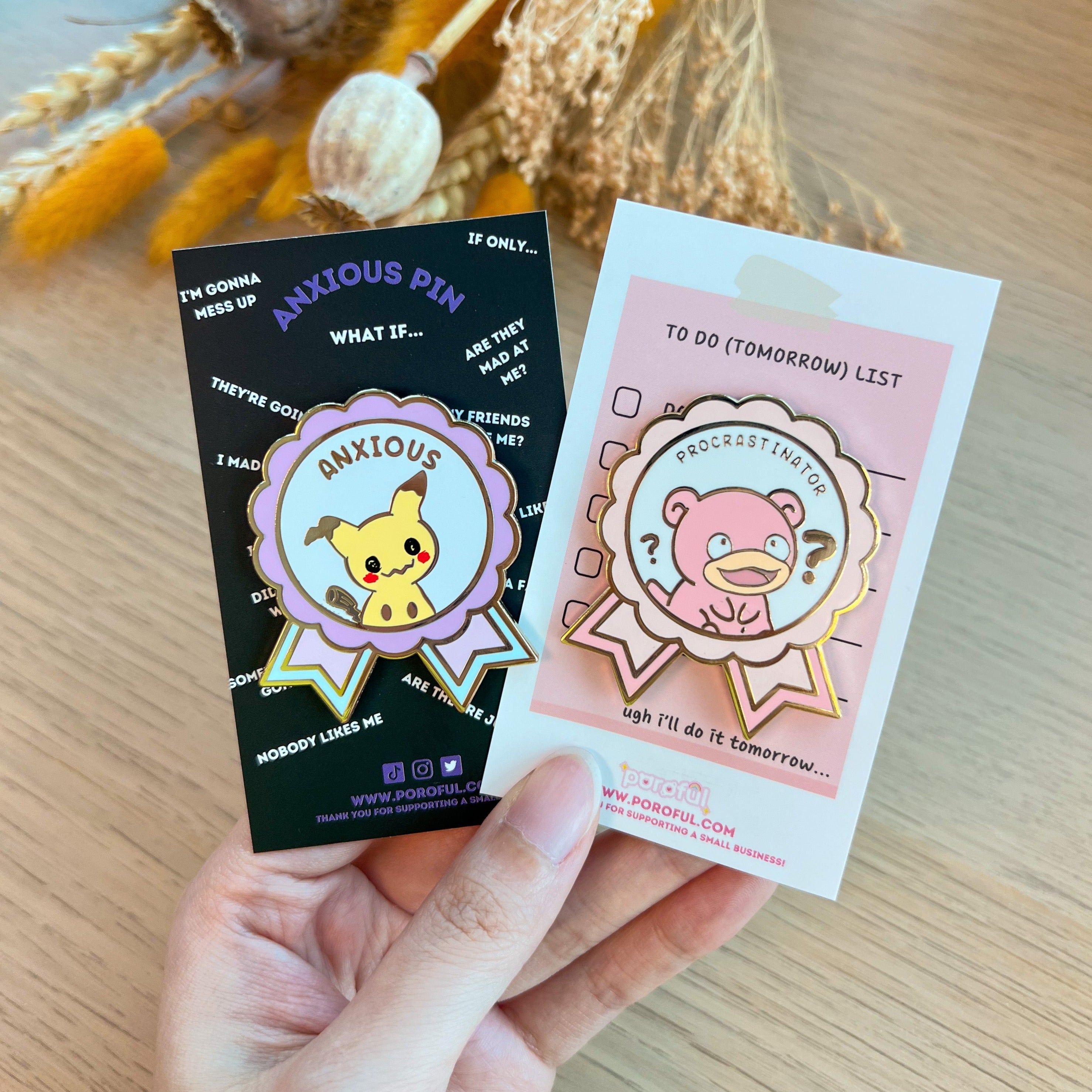 Anxious Mimi Pin – Poroful