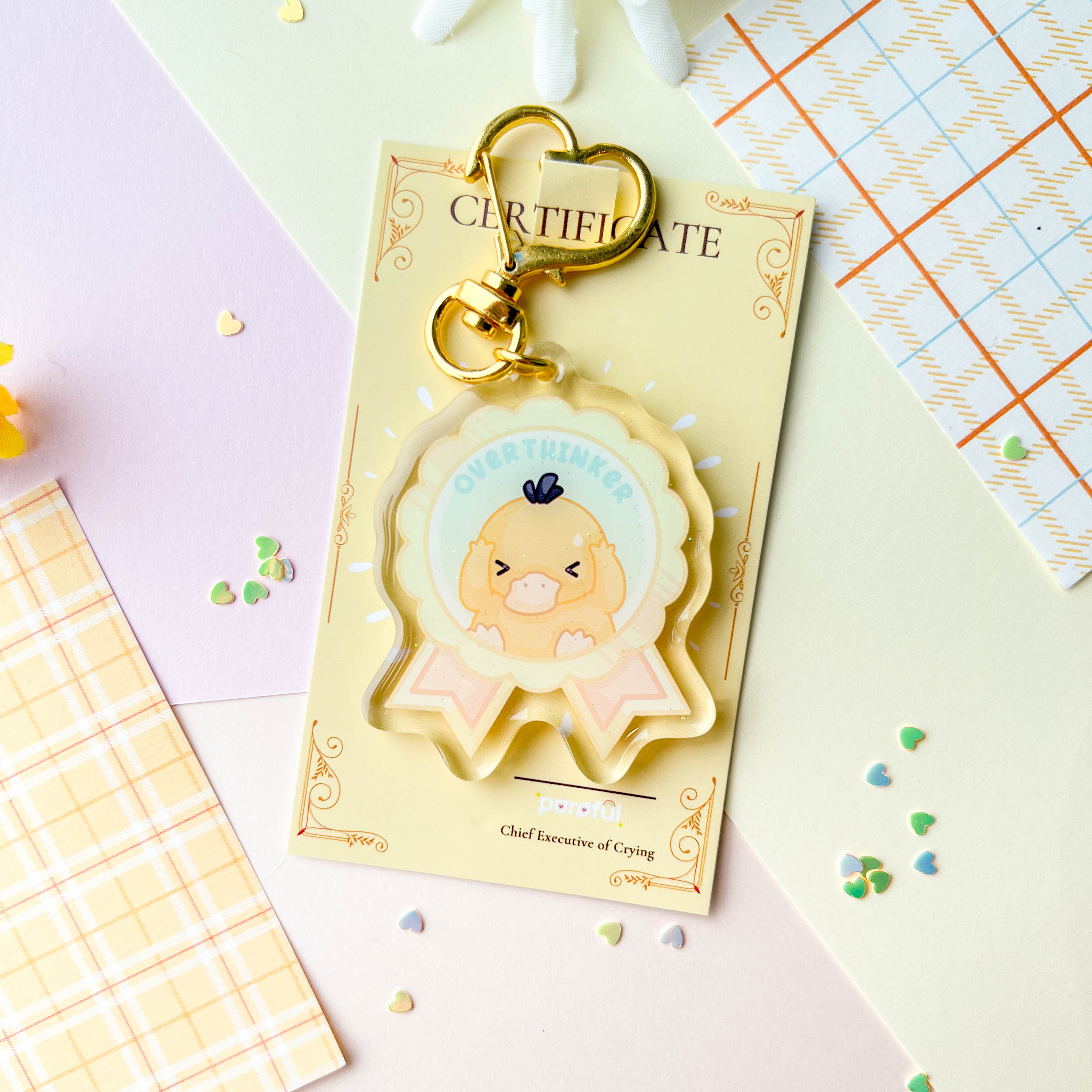 Overthinker Keychain – Poroful