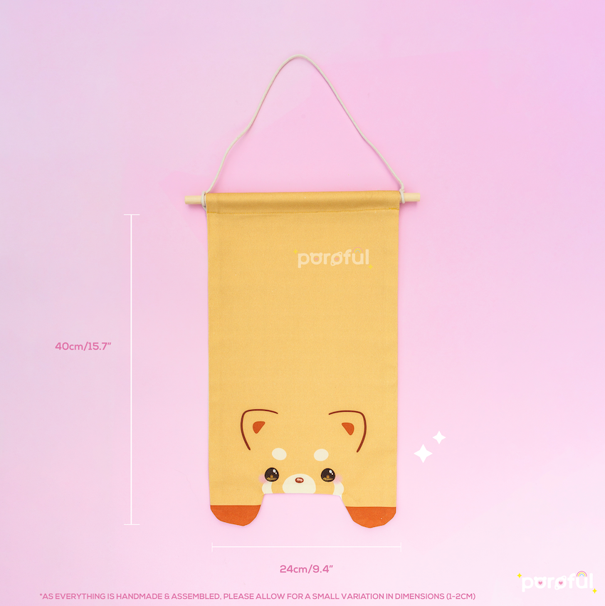 Red Panda Pin Banner (XL) – Poroful