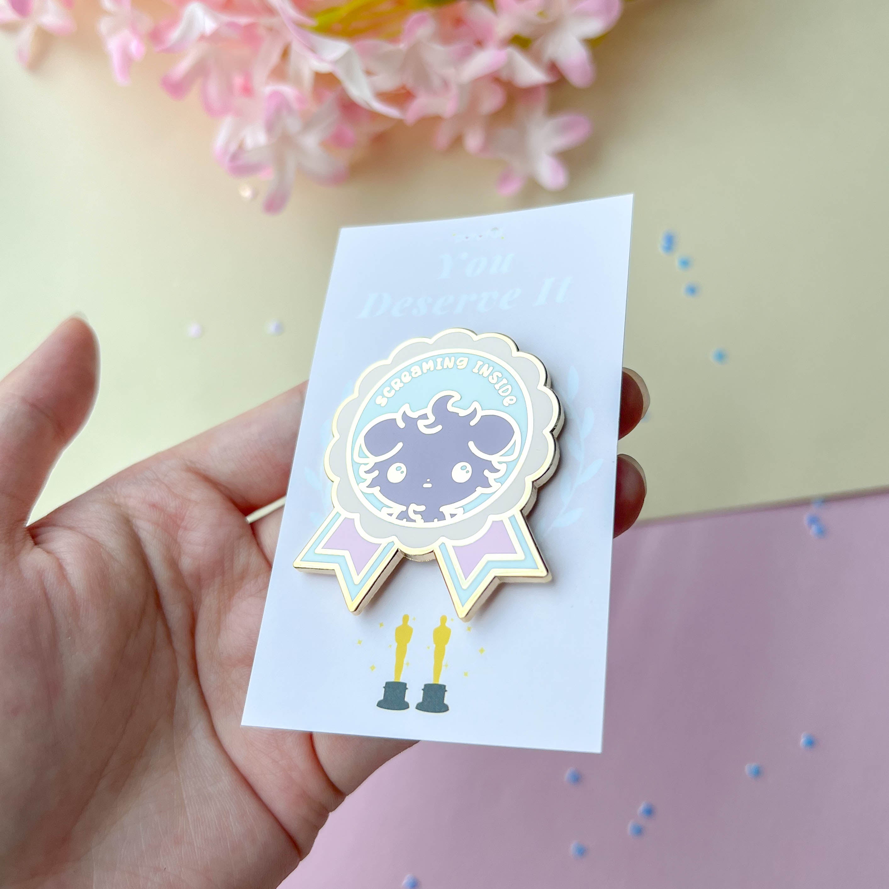 Screaming Inside Pin – Poroful